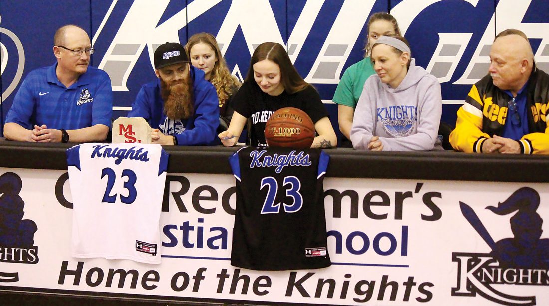 Hailey Roberts continues unique journey, signs NLI with Minot State WBB ...